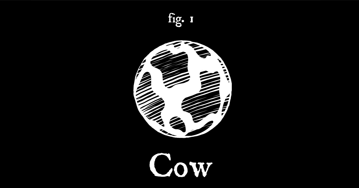 Assume a Spherical Cow in a Vacuum... t-shirt from Amorphia Apparel
