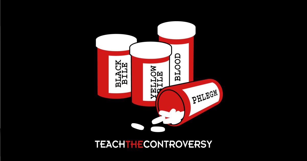 The Four Humors t-shirt from Teach the Controversy